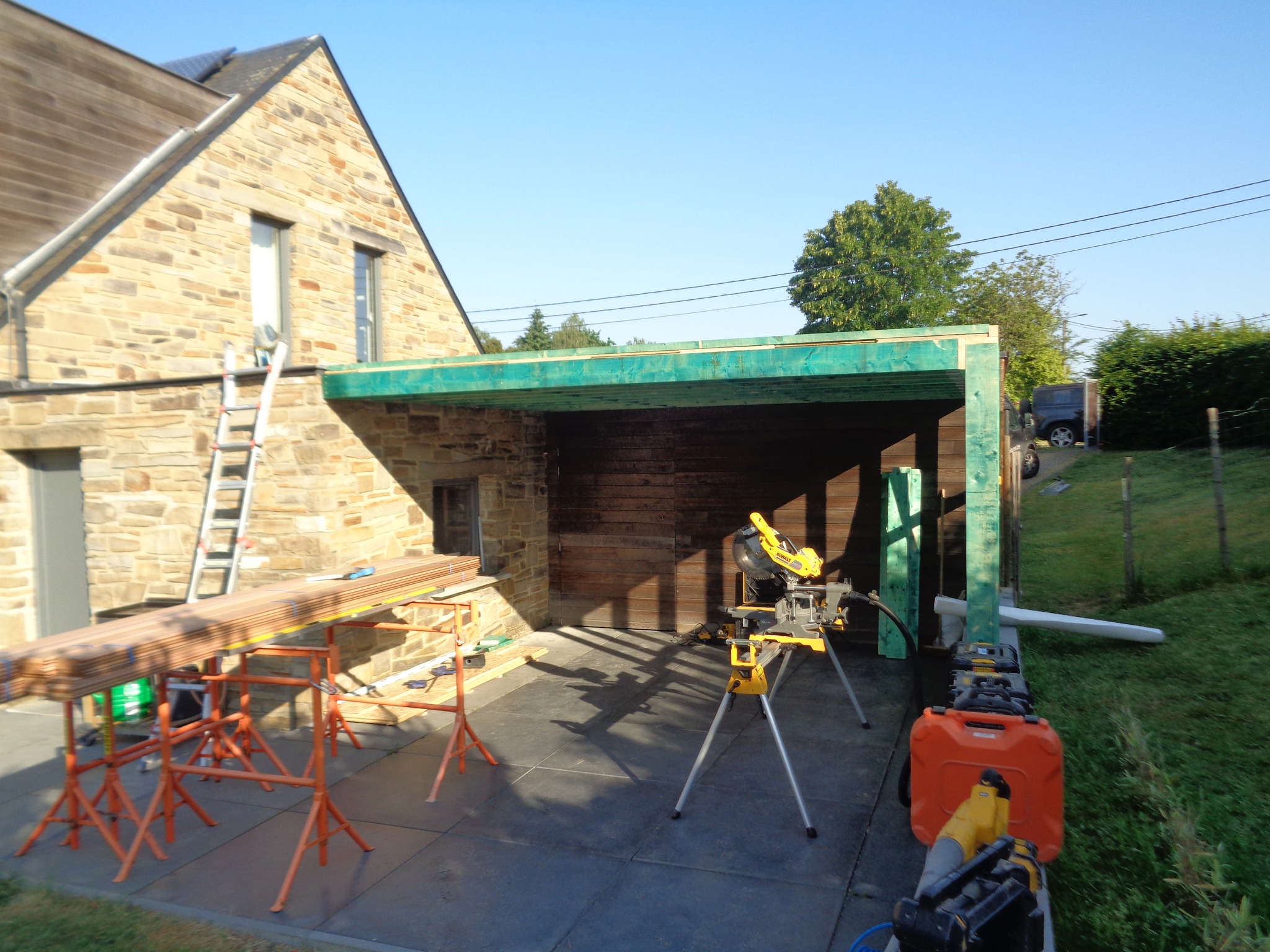 Création de carport - services | AG Construct Toitures